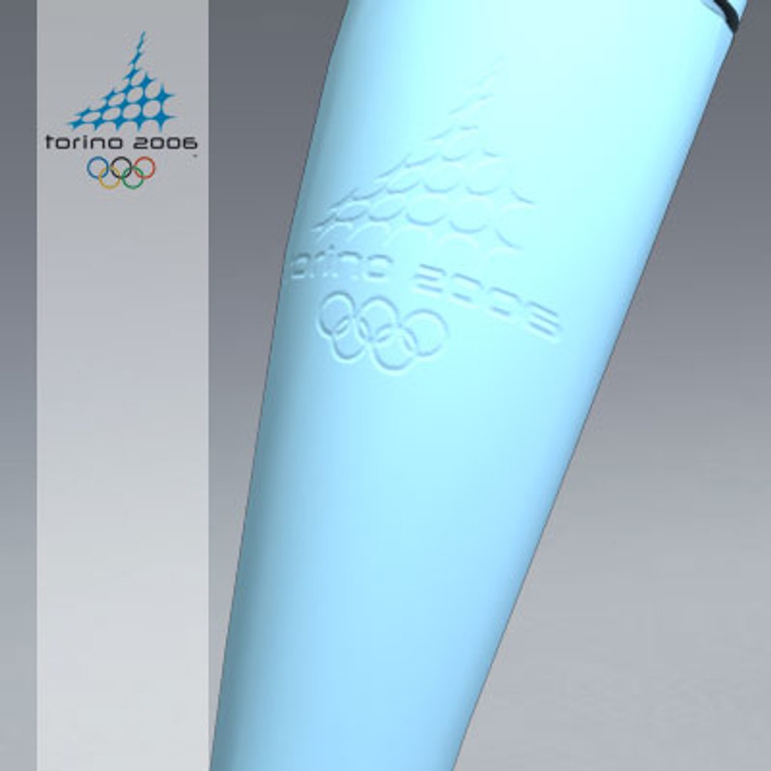 Olympic Torch 3d Model