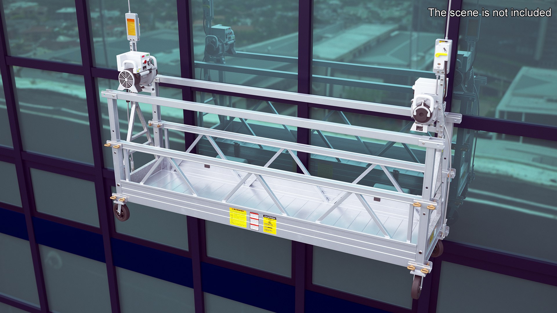 Window Cleaning Platform 3D Model - TurboSquid 2239793
