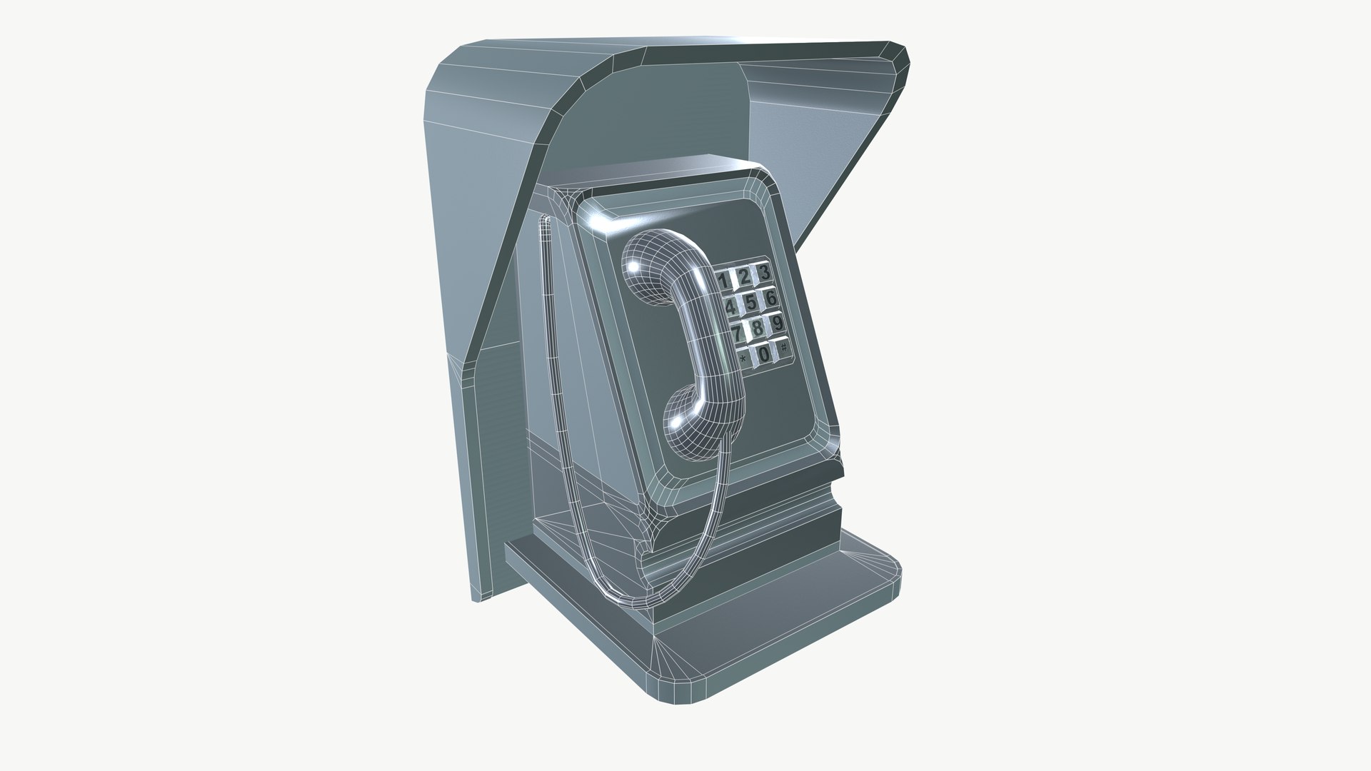 Telephone Model - TurboSquid 2333083