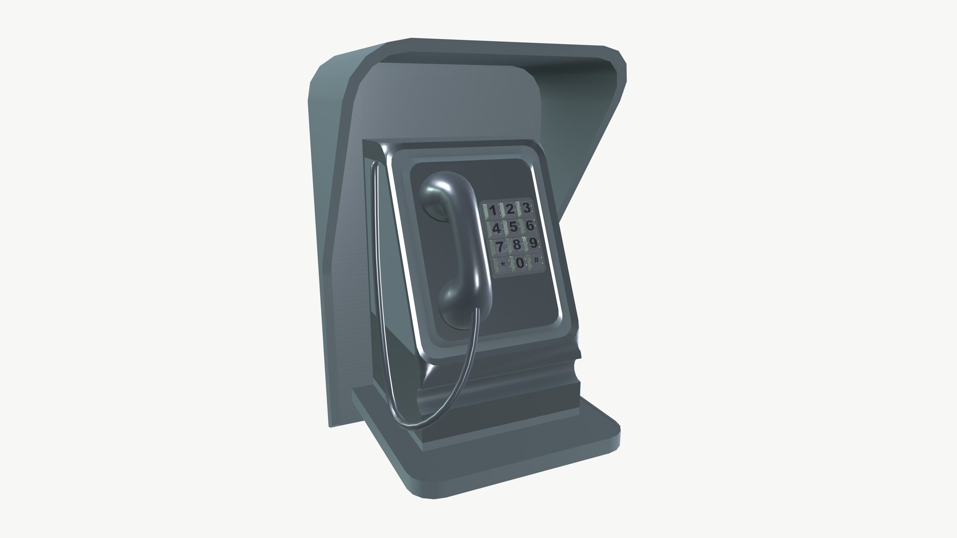 Telephone Model - TurboSquid 2333083