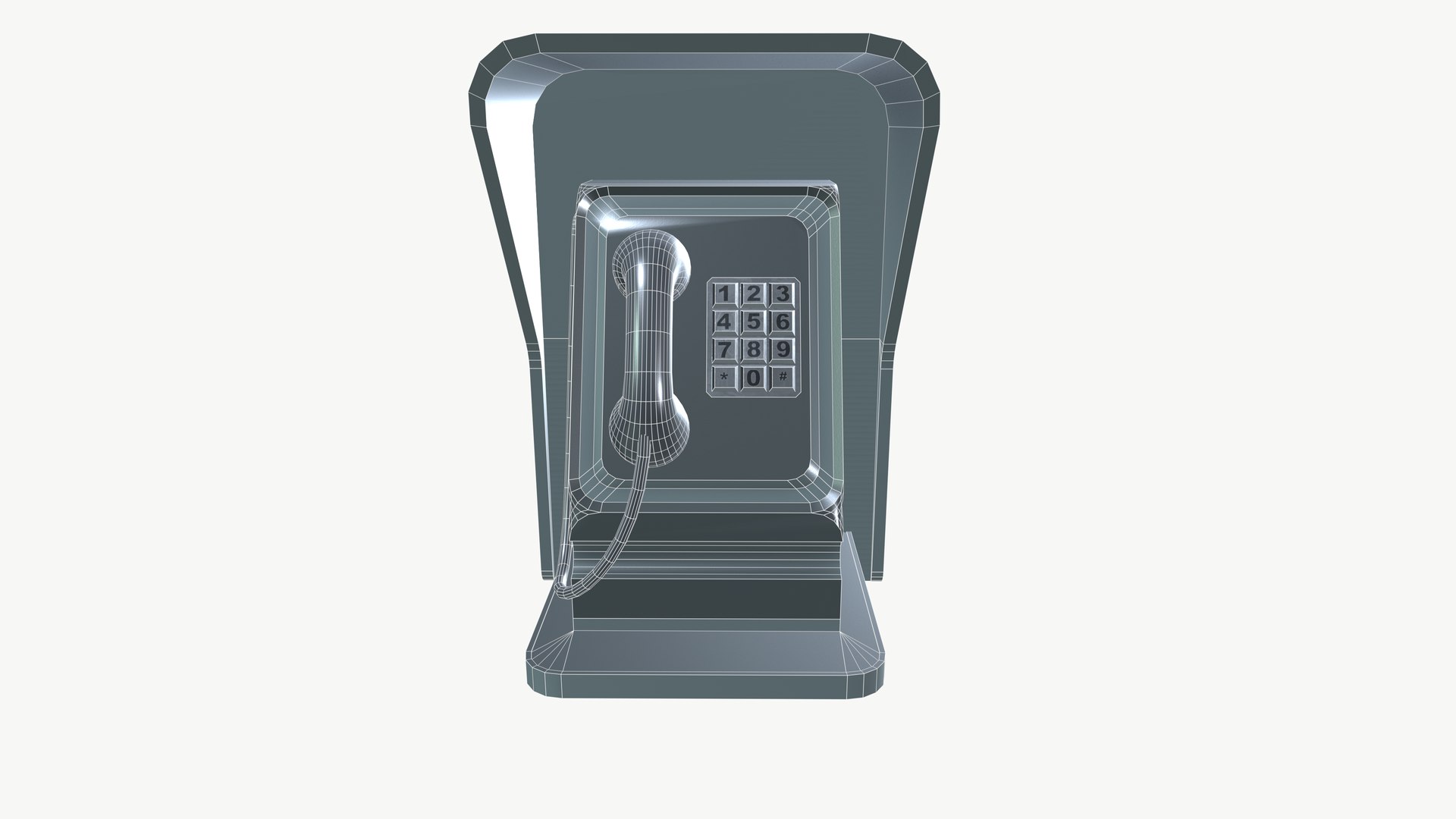 Telephone Model - TurboSquid 2333083