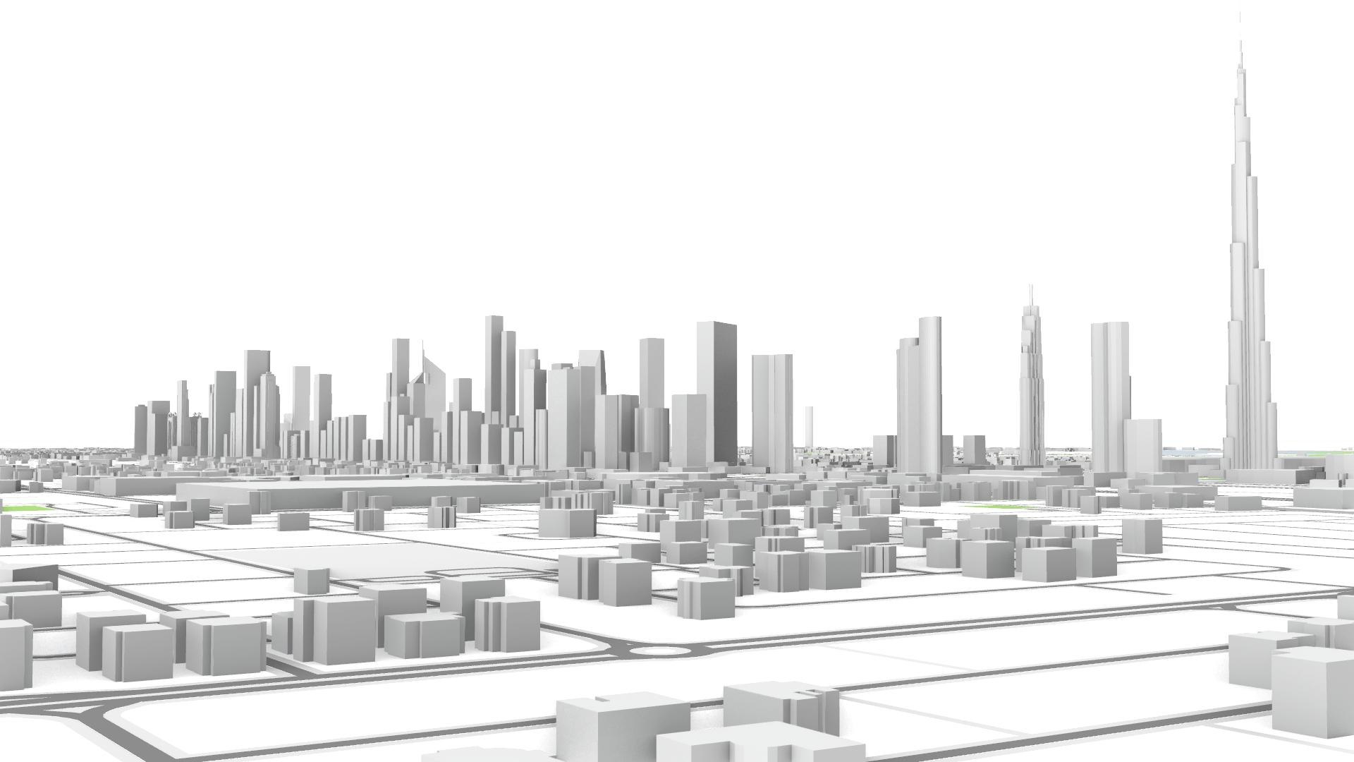 3D Dubai Model - TurboSquid 2301527