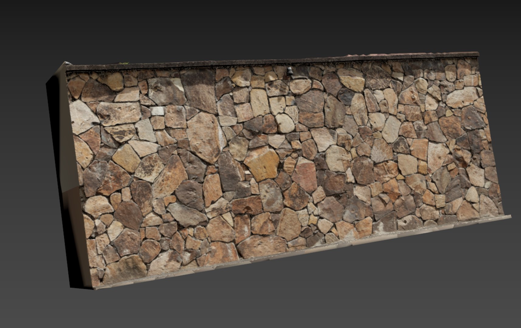 Realistic decorative stone 3D model - TurboSquid 1399665
