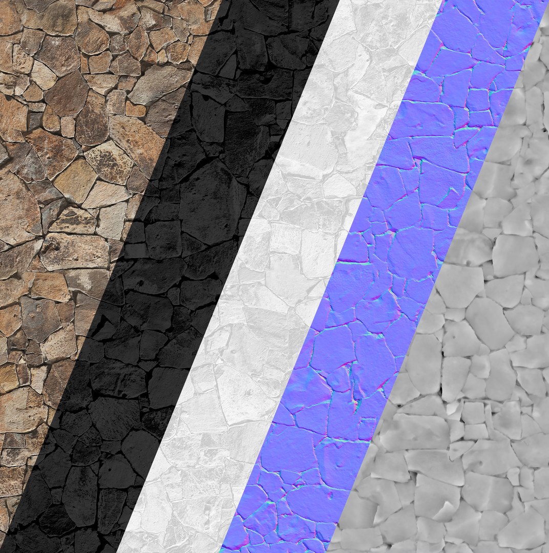 Realistic decorative stone 3D model - TurboSquid 1399665