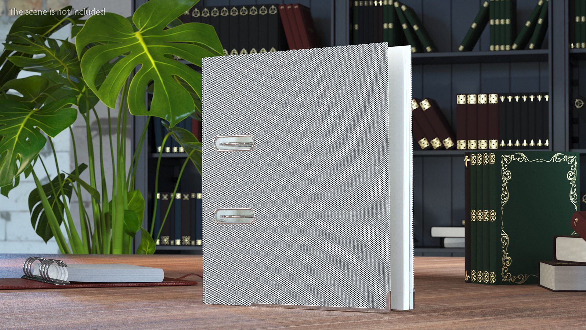 3D Hardcover Folder With Sheets - TurboSquid 2136373