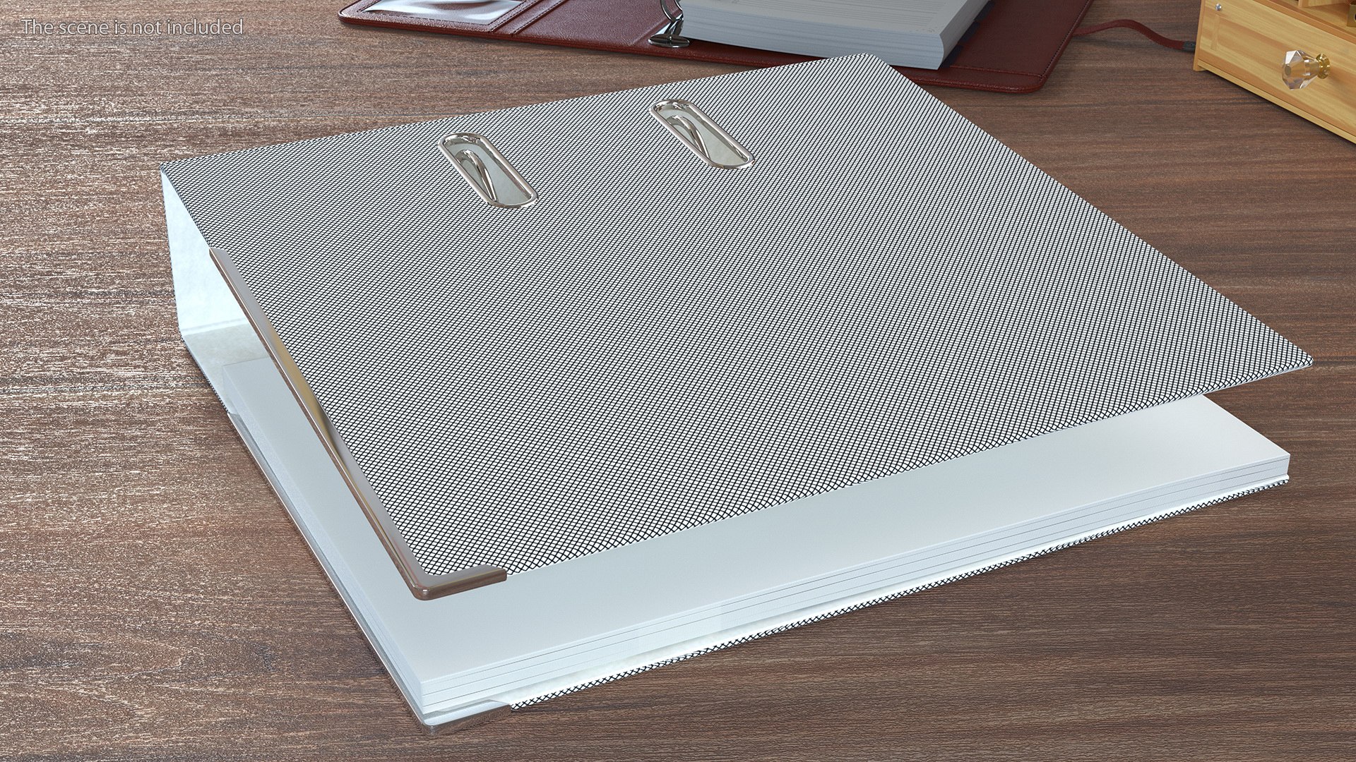 3D Hardcover Folder with Sheets - TurboSquid 2136373