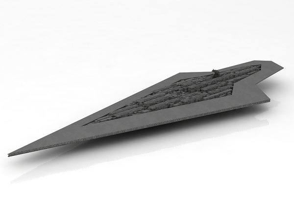3D model star destroyer spaceship imperial - TurboSquid 1624526