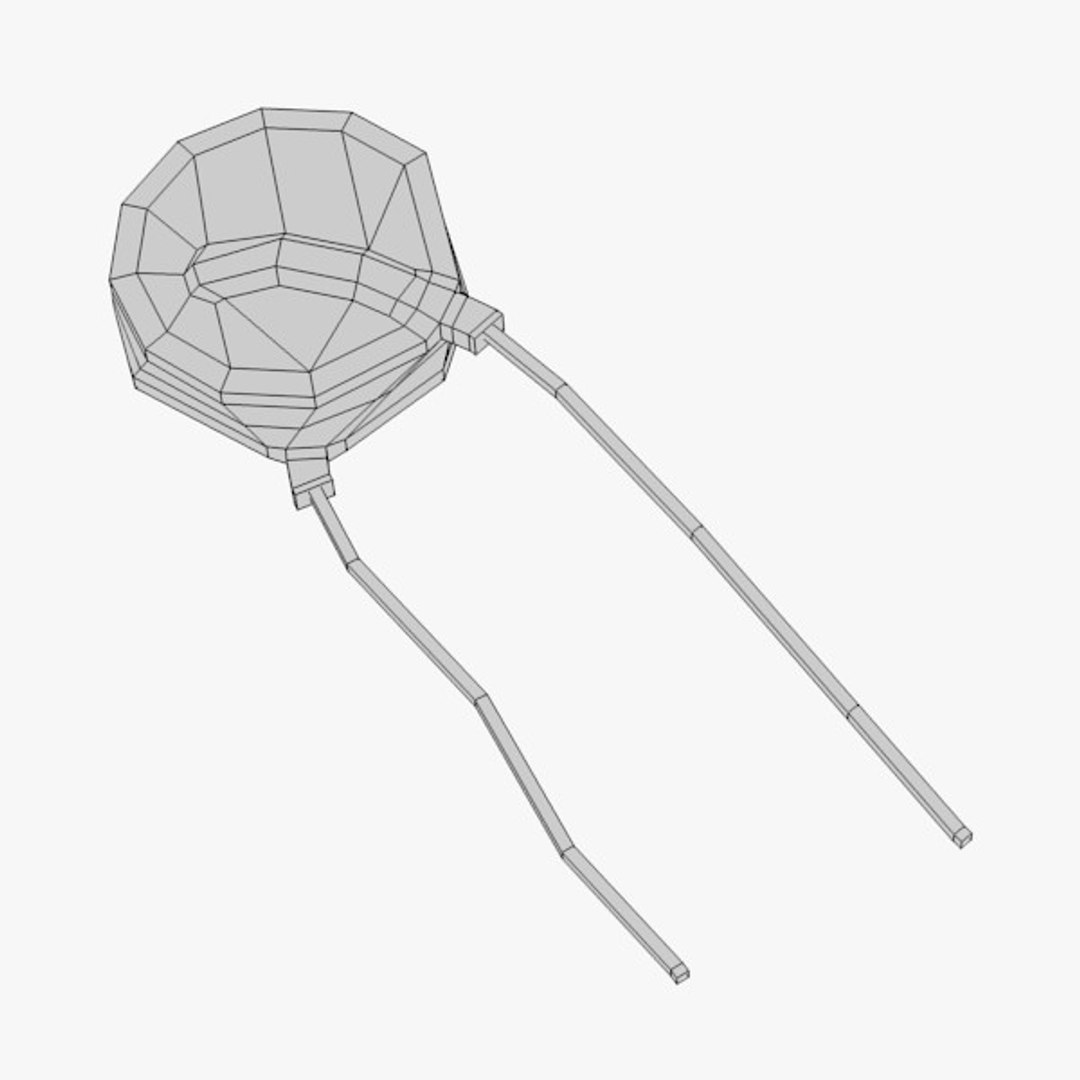 Capacitors 3d Model