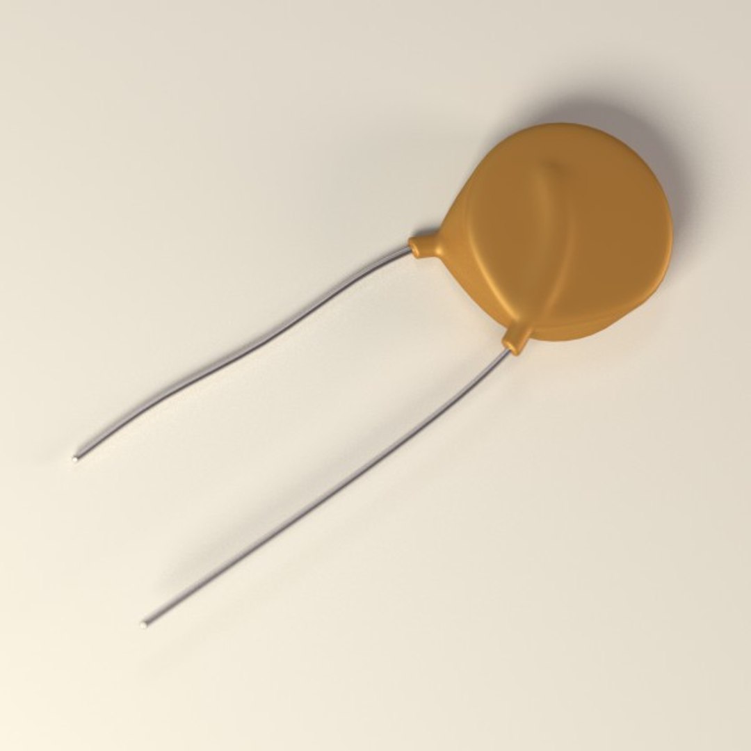 Capacitors 3d Model