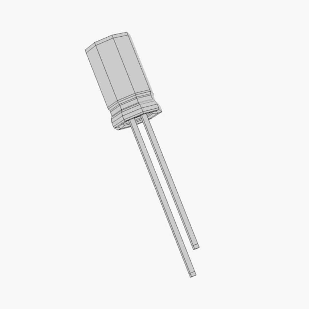 Capacitors 3d Model