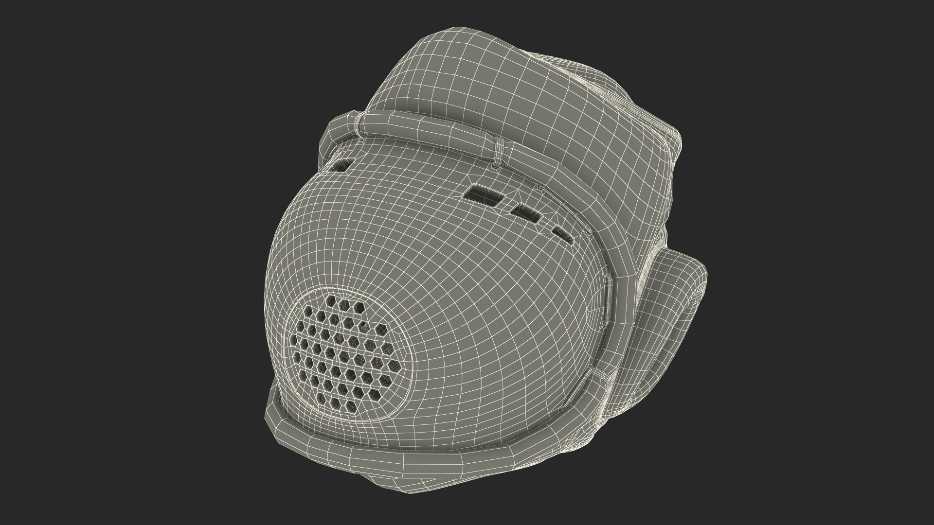 Kudo Helmet Playwell Black 3D Model - TurboSquid 2188897