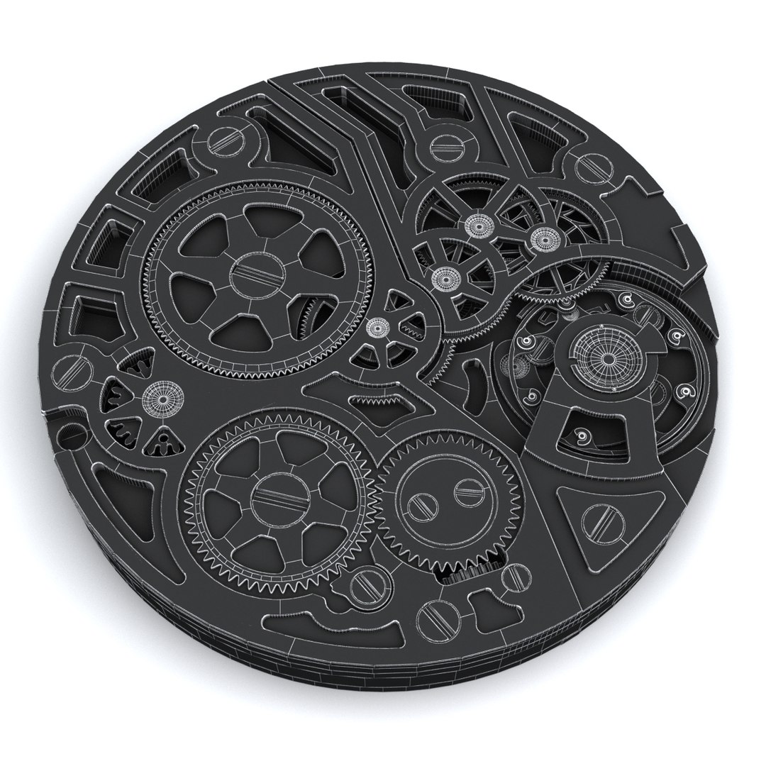 3d Model Watch Mechanism
