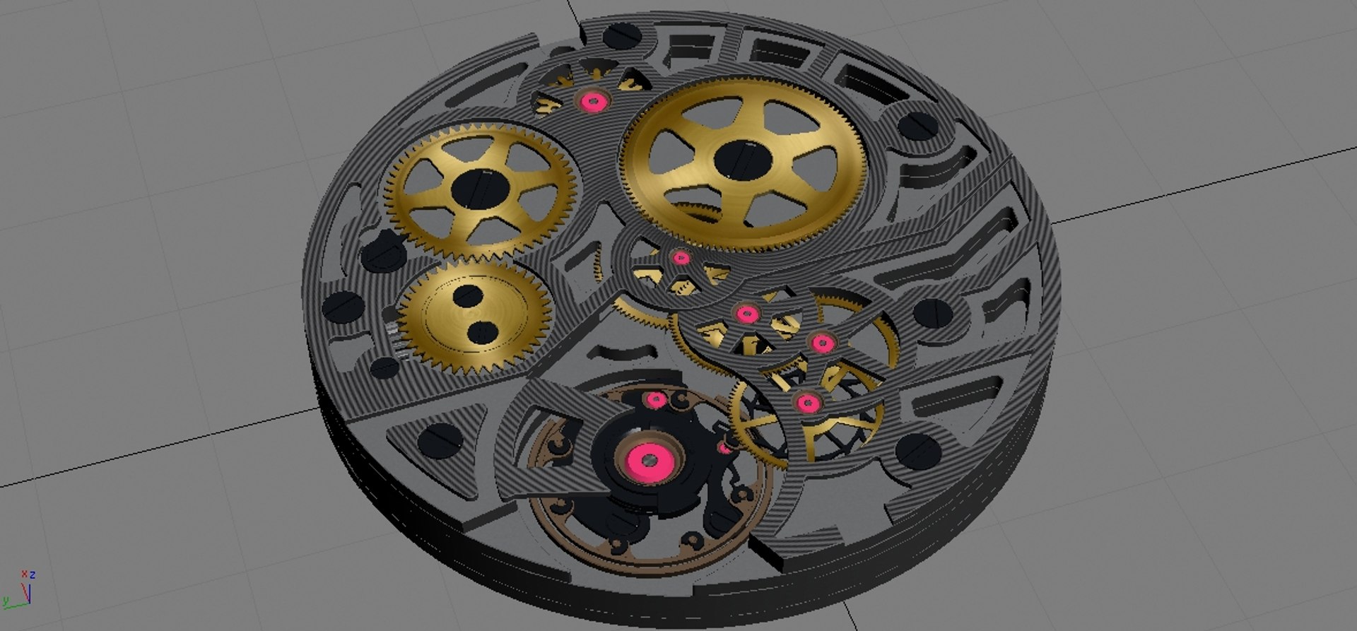 3d Model Watch Mechanism