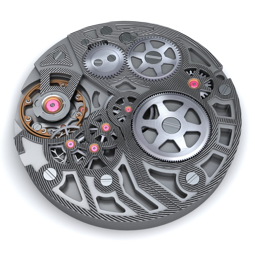 3d Model Watch Mechanism