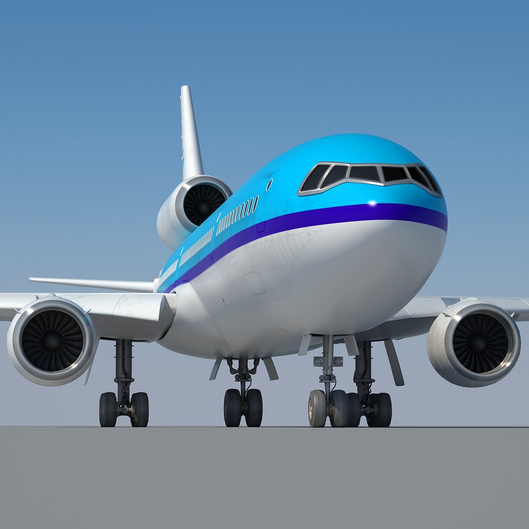 mcdonnell douglas md-11 3d model