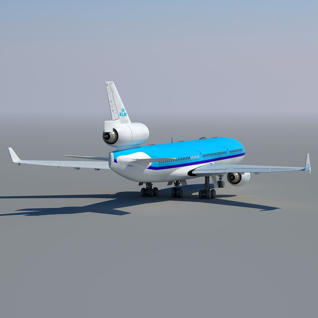 mcdonnell douglas md-11 3d model