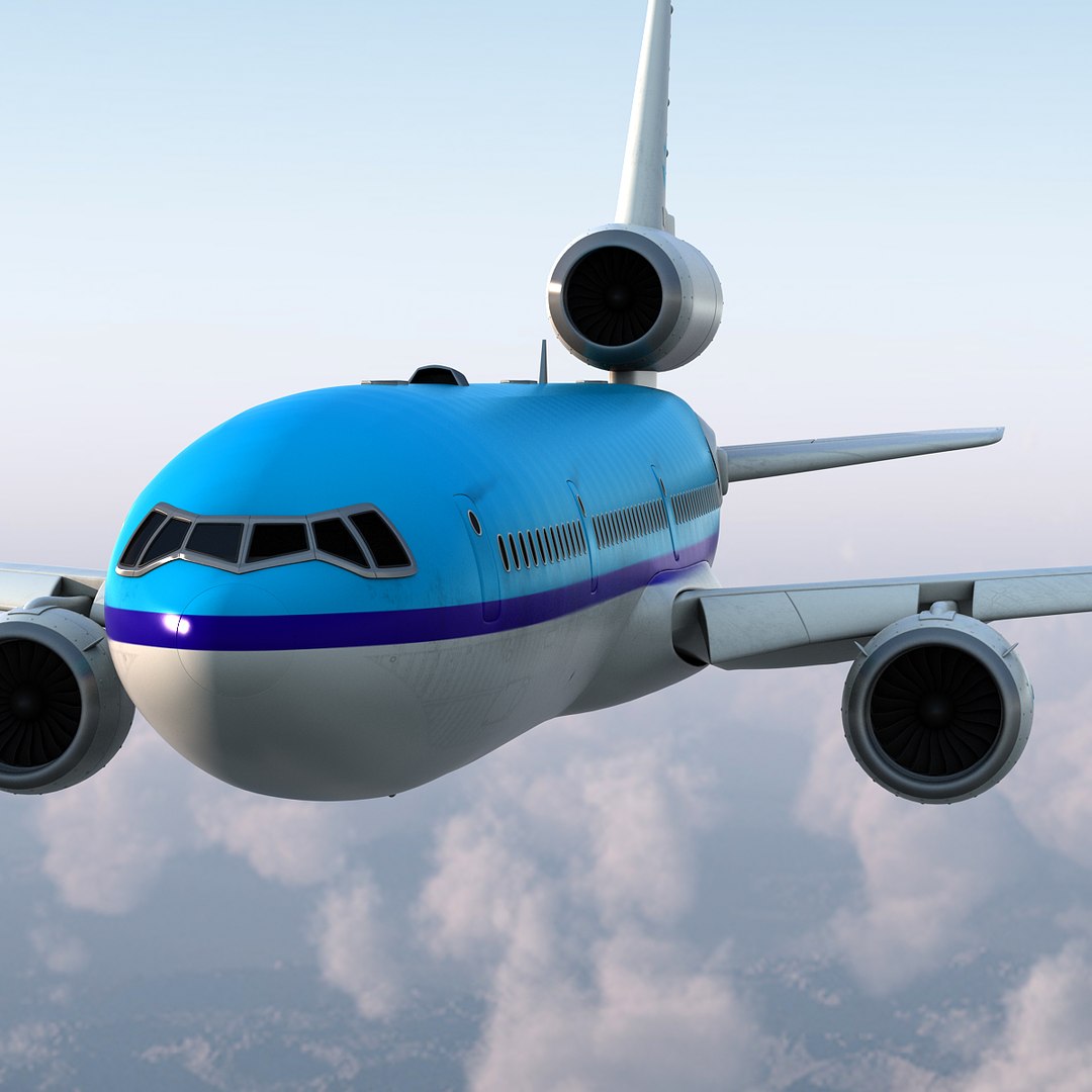 mcdonnell douglas md-11 3d model
