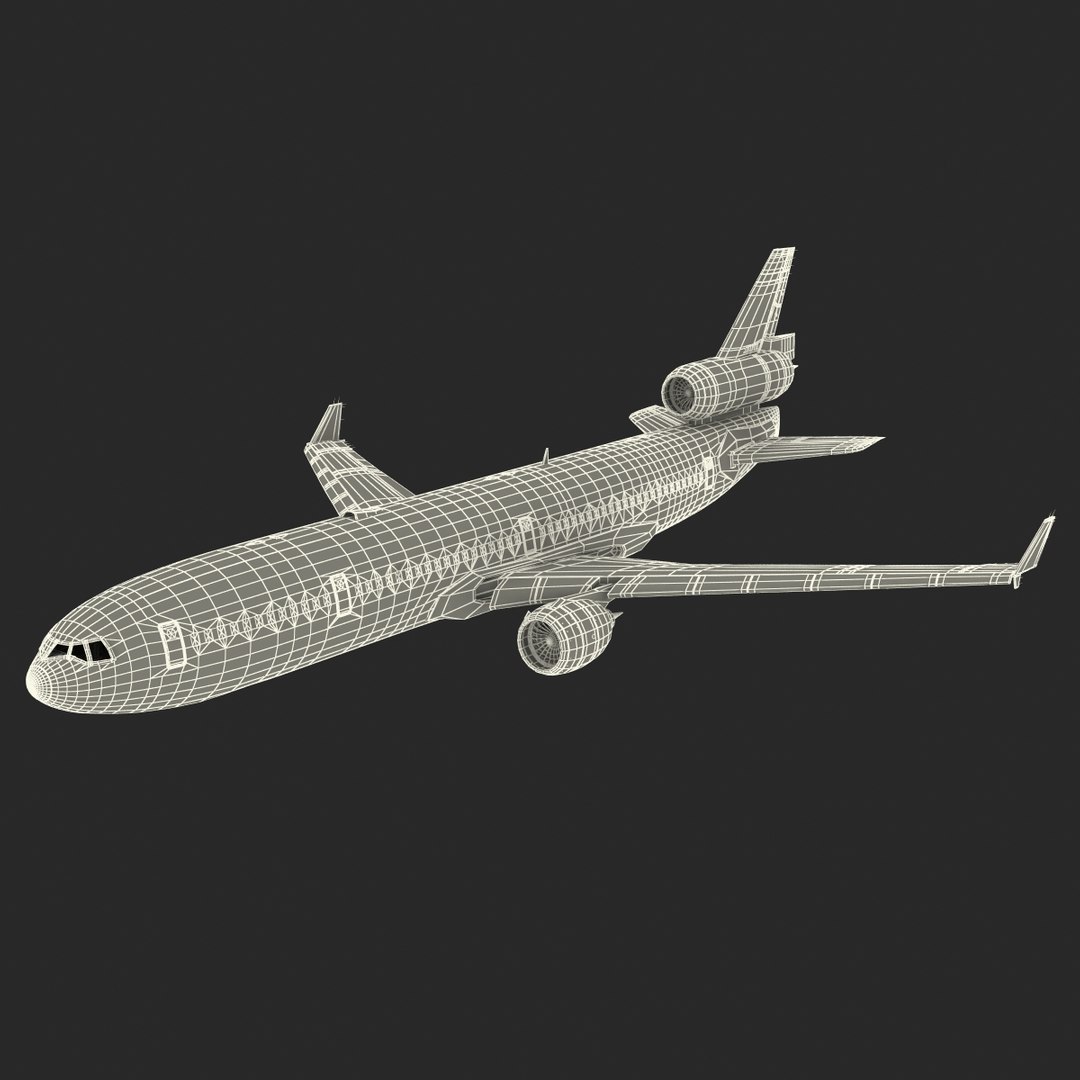 mcdonnell douglas md-11 3d model