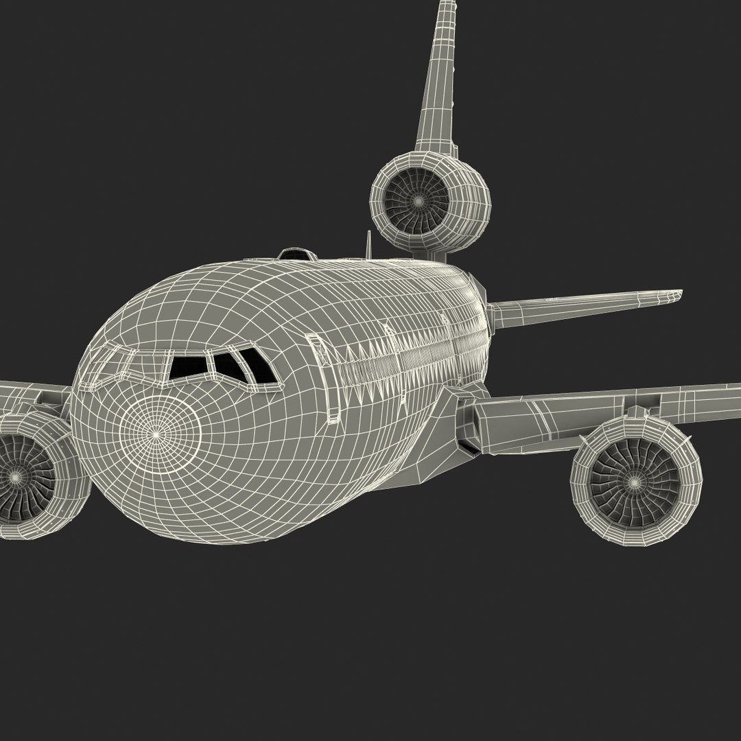 mcdonnell douglas md-11 3d model