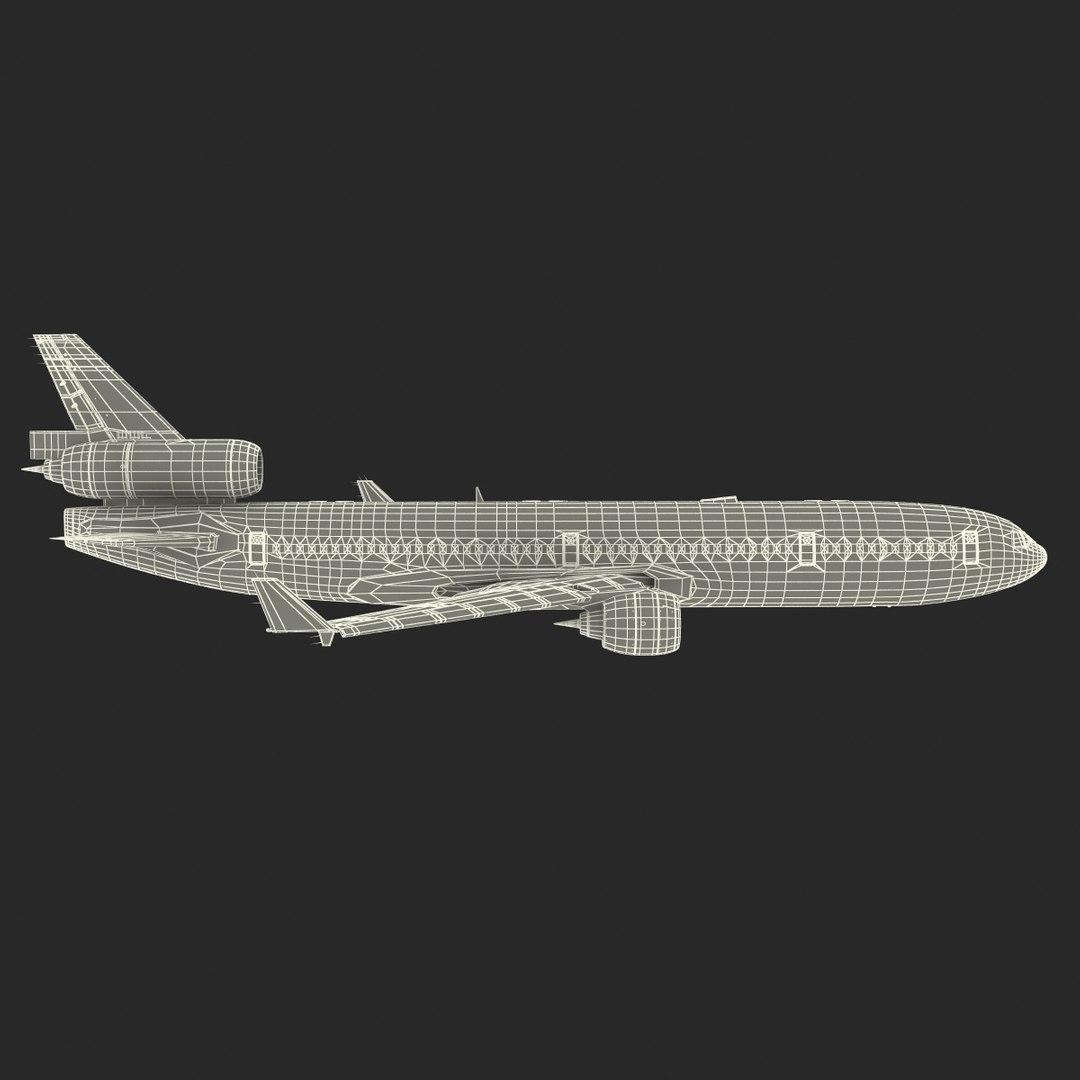 mcdonnell douglas md-11 3d model