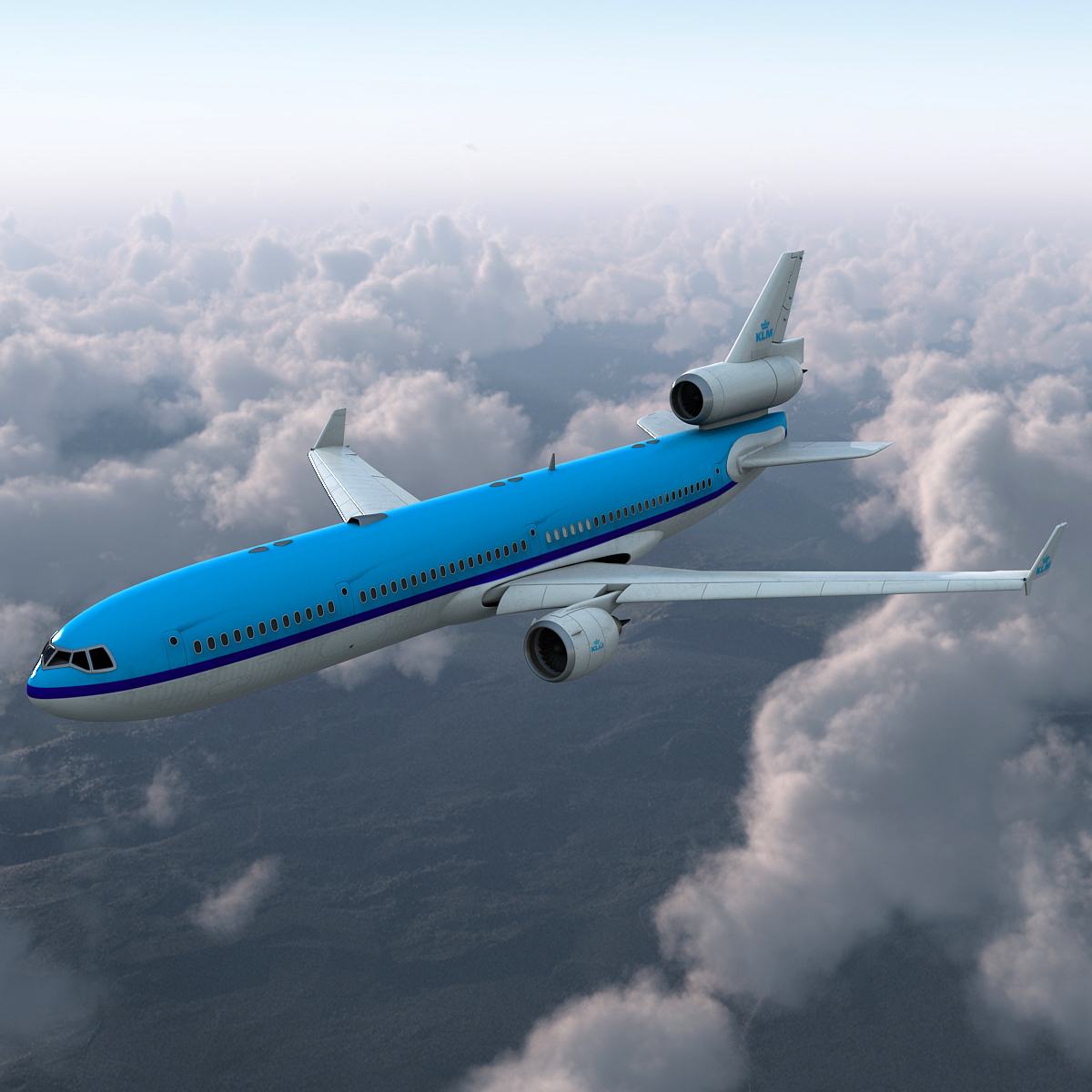 mcdonnell douglas md-11 3d model