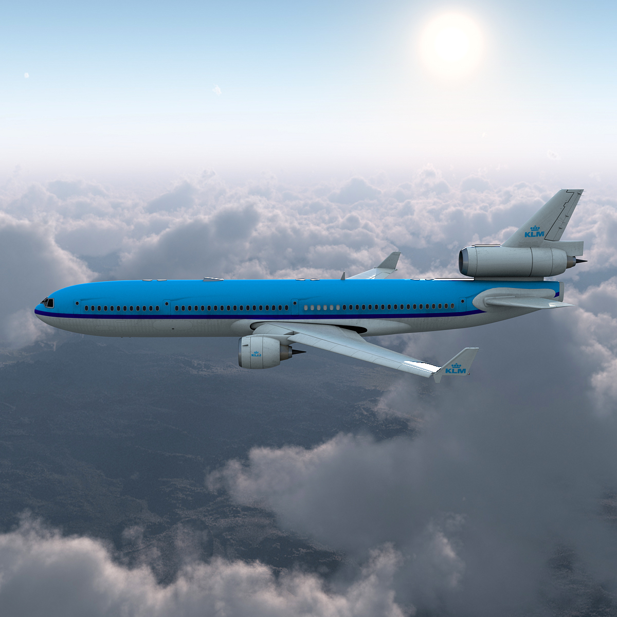 mcdonnell douglas md-11 3d model