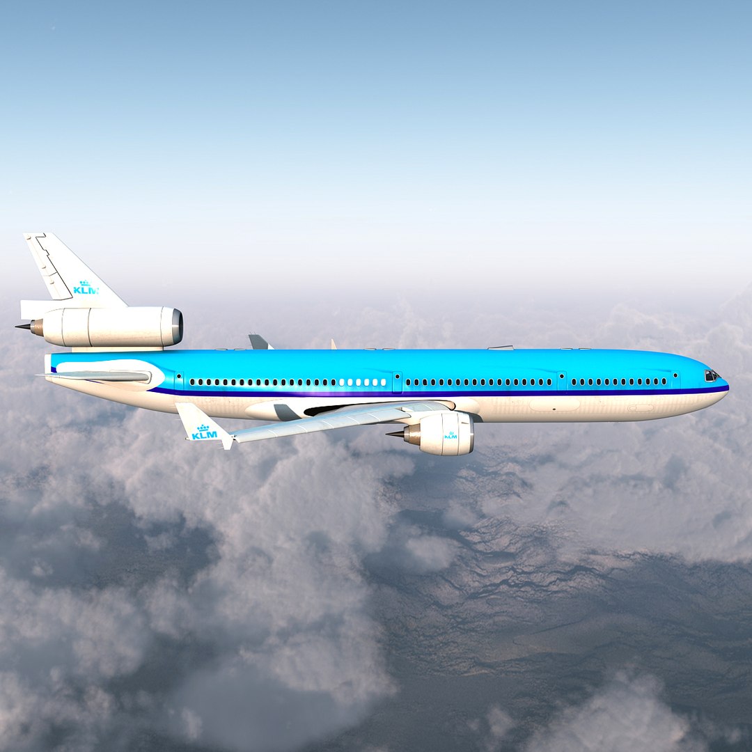 mcdonnell douglas md-11 3d model