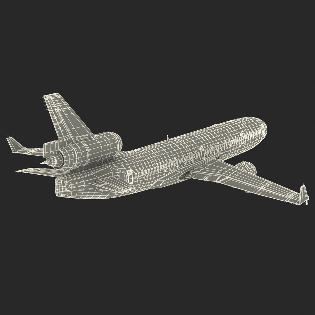 mcdonnell douglas md-11 3d model