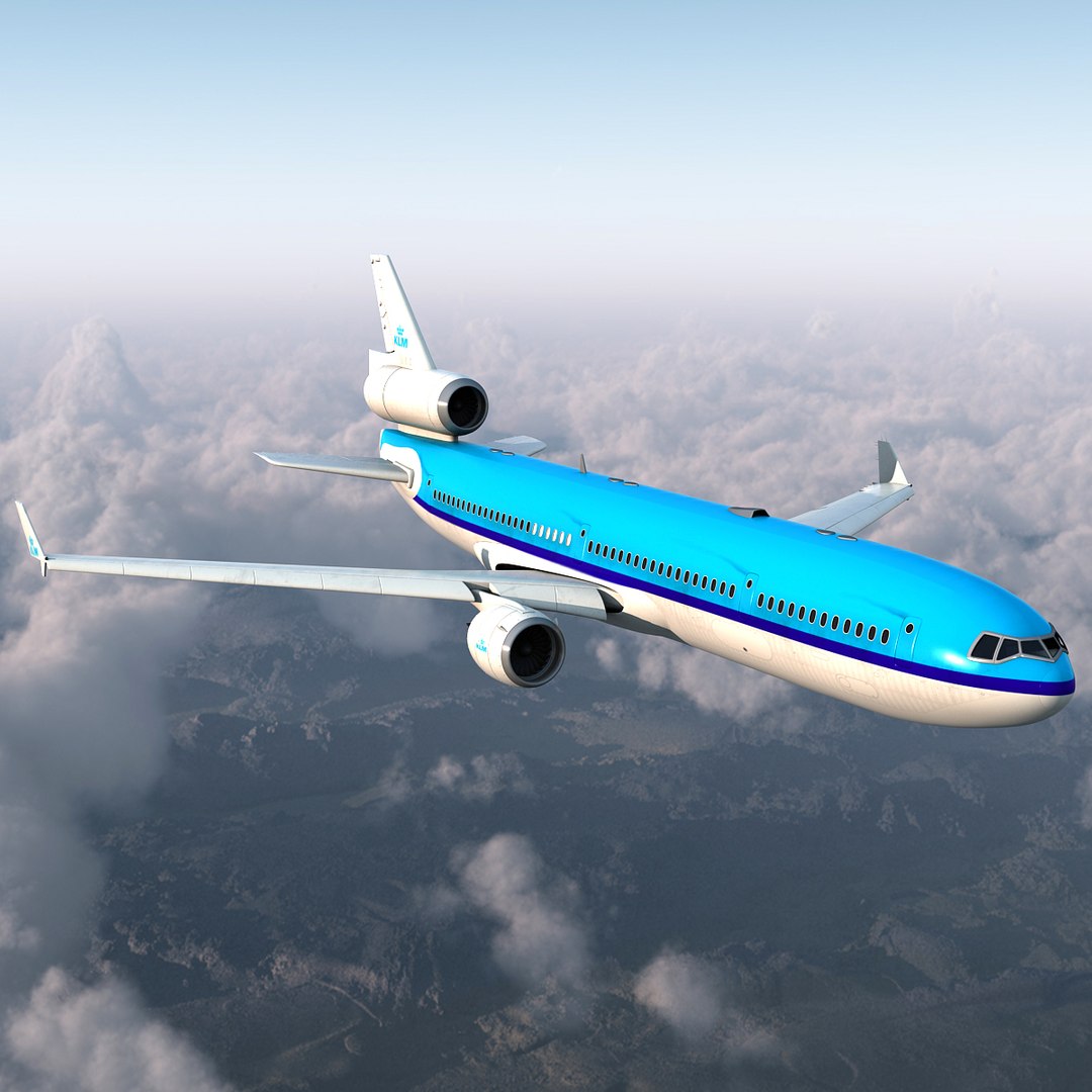 mcdonnell douglas md-11 3d model