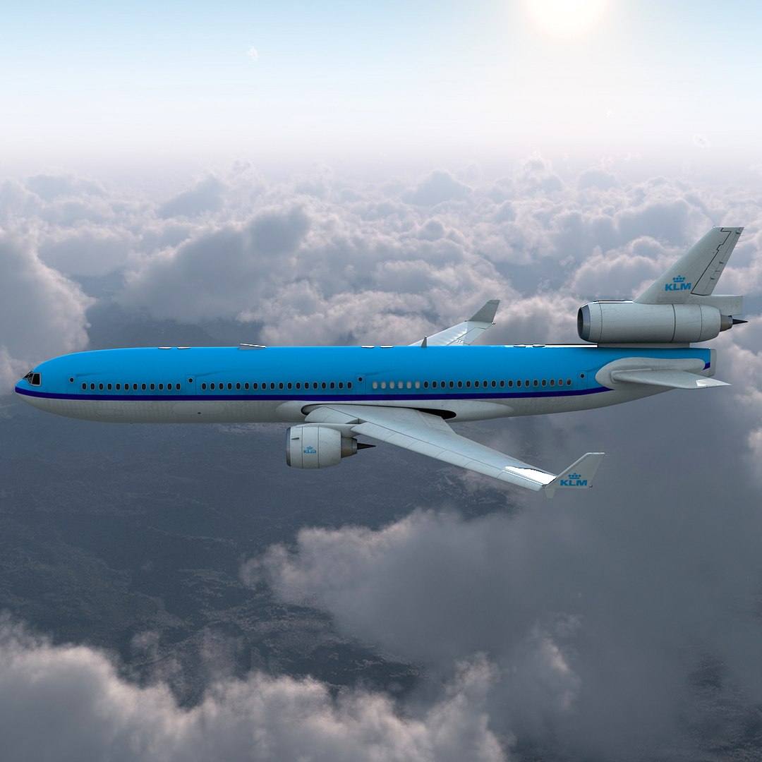 Mcdonnell Douglas Md-11 3d Model