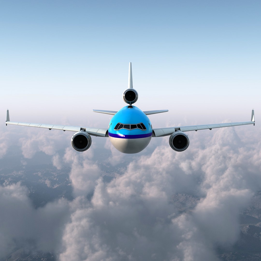 Mcdonnell Douglas Md-11 3d Model