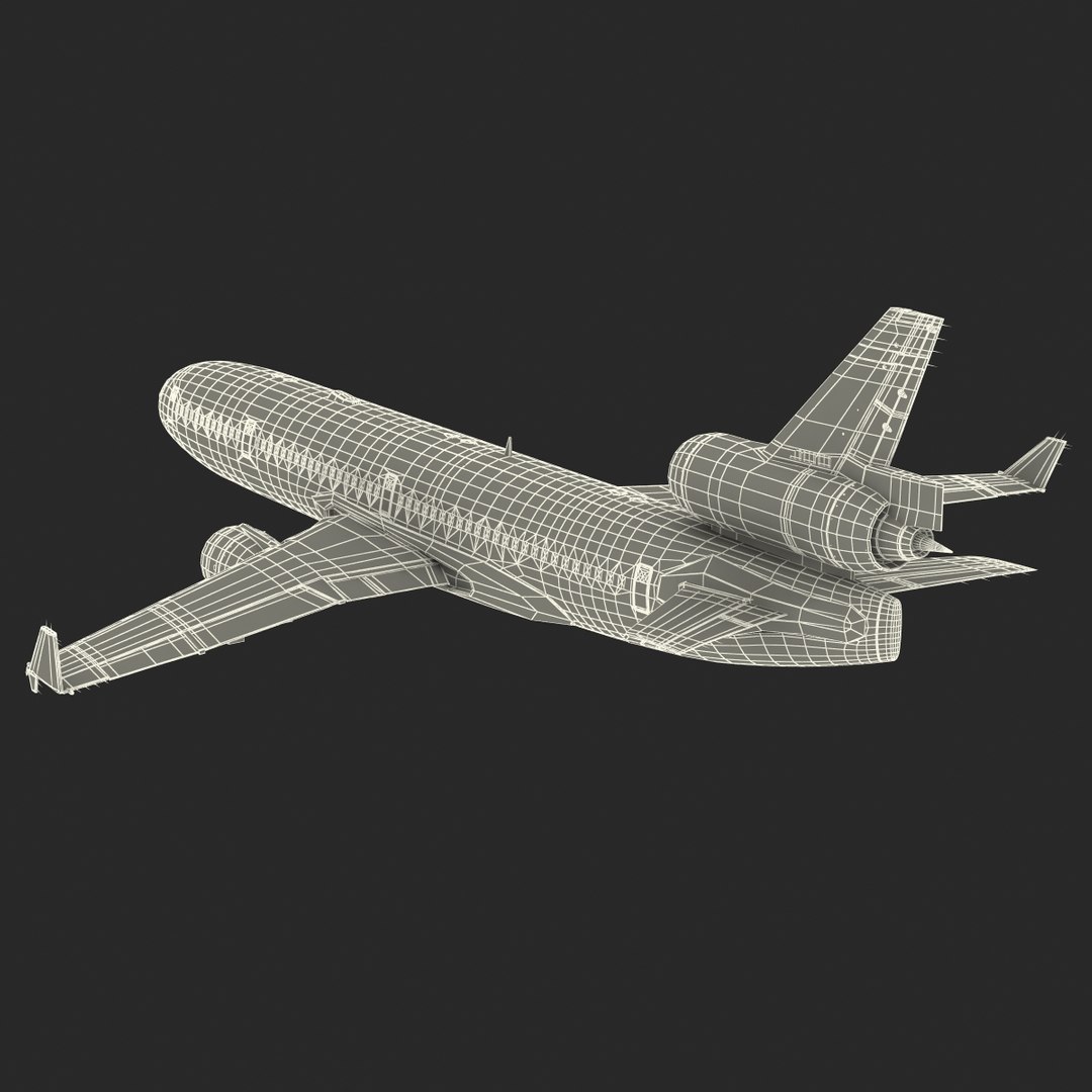 mcdonnell douglas md-11 3d model