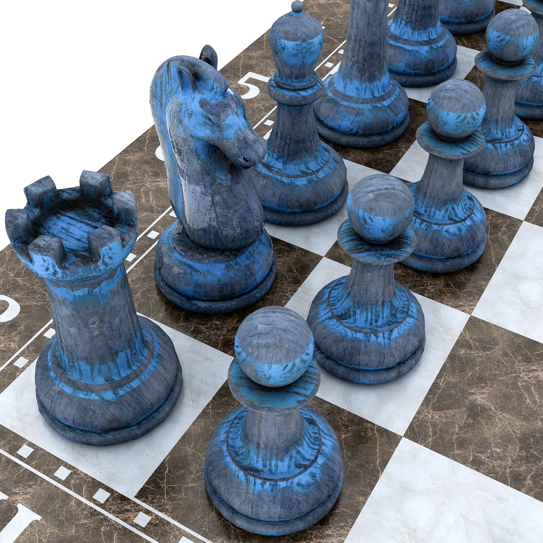 Chess realistic 3D model - TurboSquid 1876752