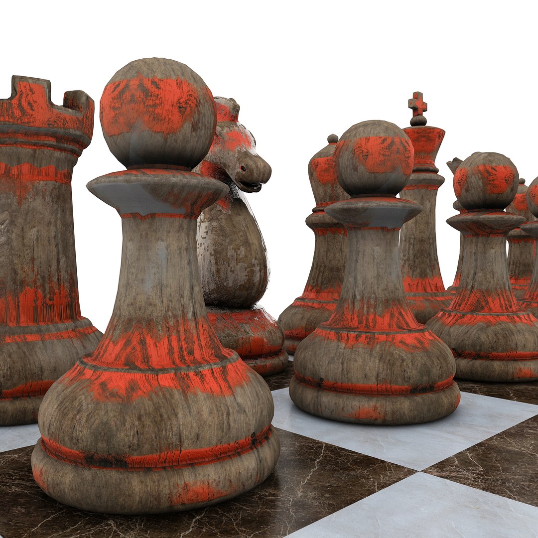 Chess realistic 3D model - TurboSquid 1876752