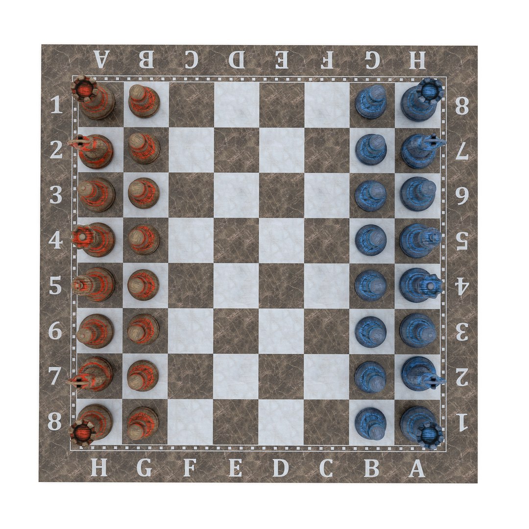 Chess realistic 3D model - TurboSquid 1876752