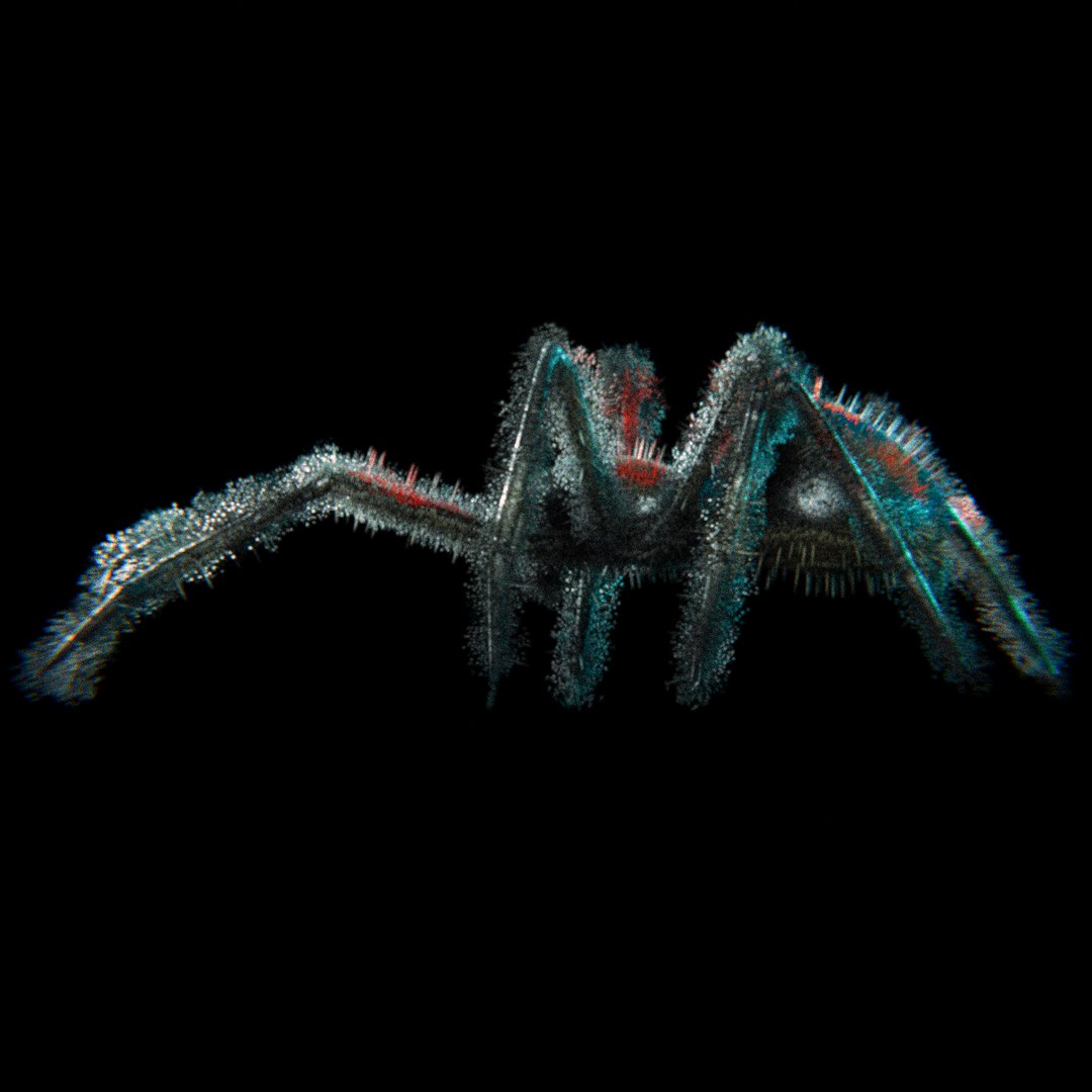 Rigged Lowpoly Animated Spider With No Fur Model - TurboSquid 2189326