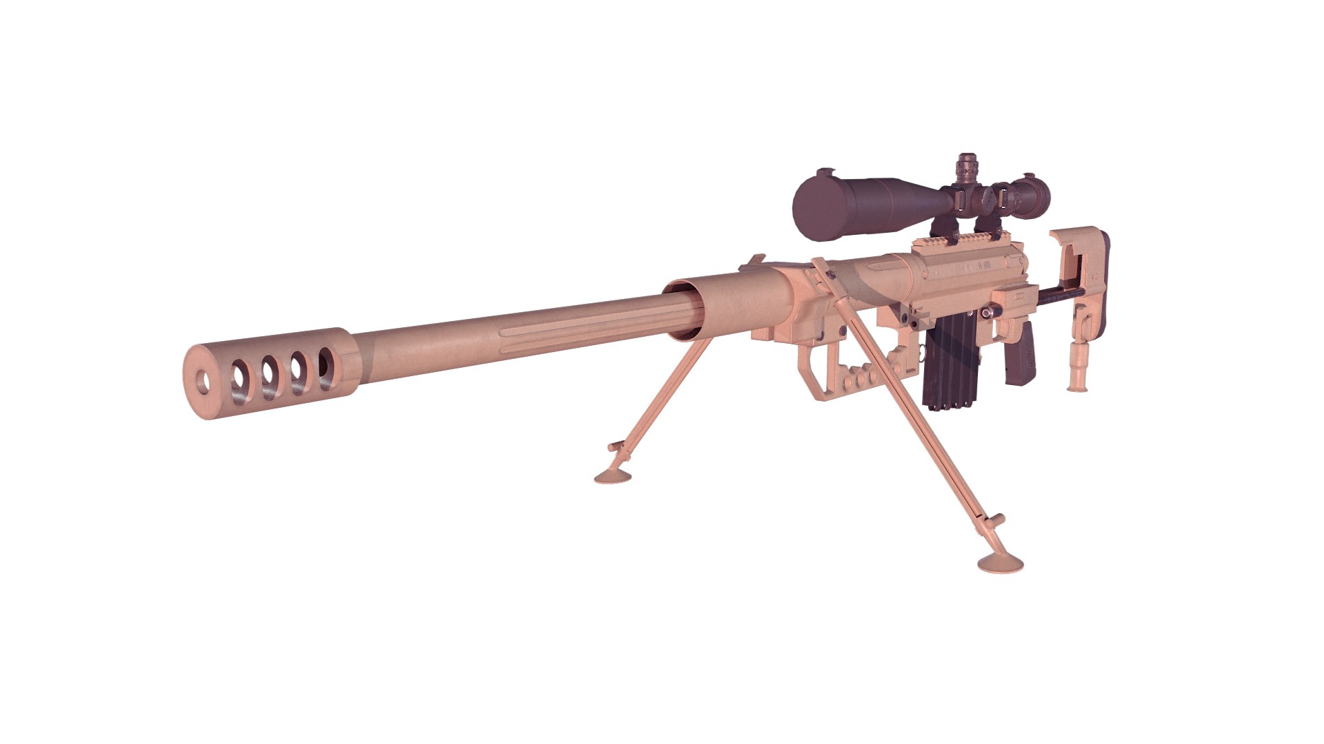 3D Sniper Rifle Model - TurboSquid 2138184