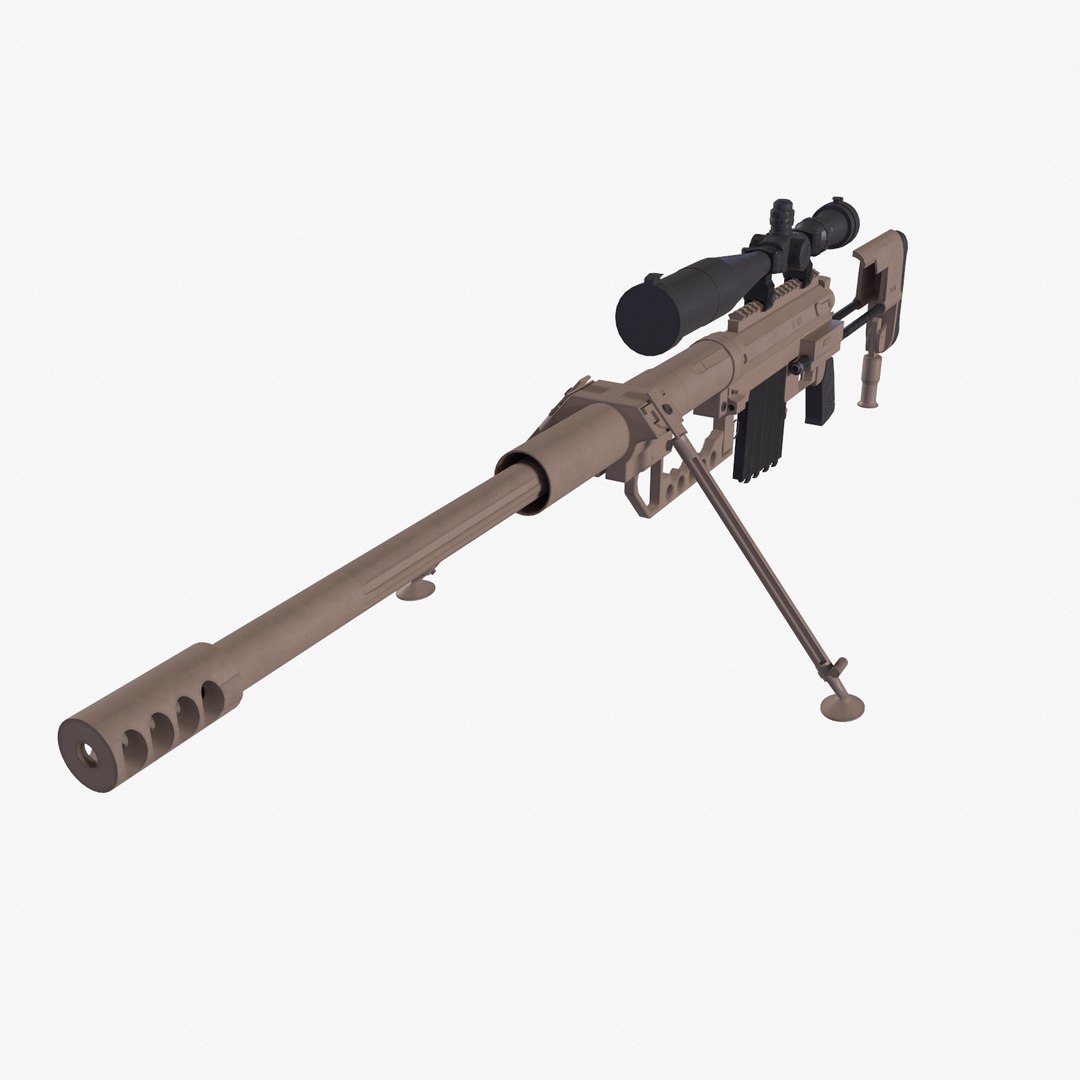 3D Sniper Rifle Model - TurboSquid 2138184