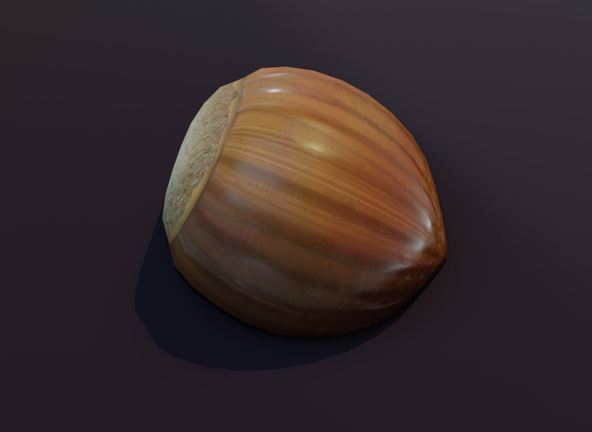 Cartoon hazelnut hazel 3D - TurboSquid 1711142