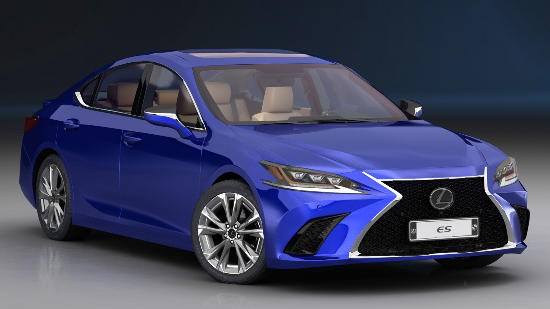 3D lexus es 2019 - TurboSquid 1363915
