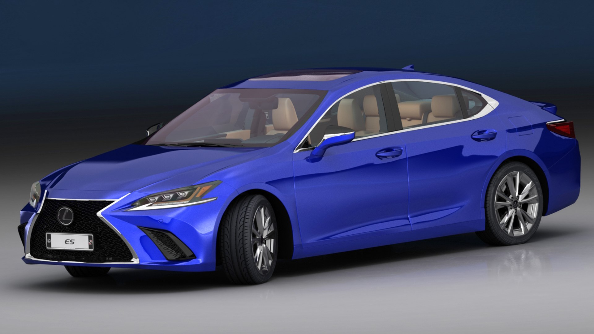 3D Lexus Es 2019 - TurboSquid 1363915