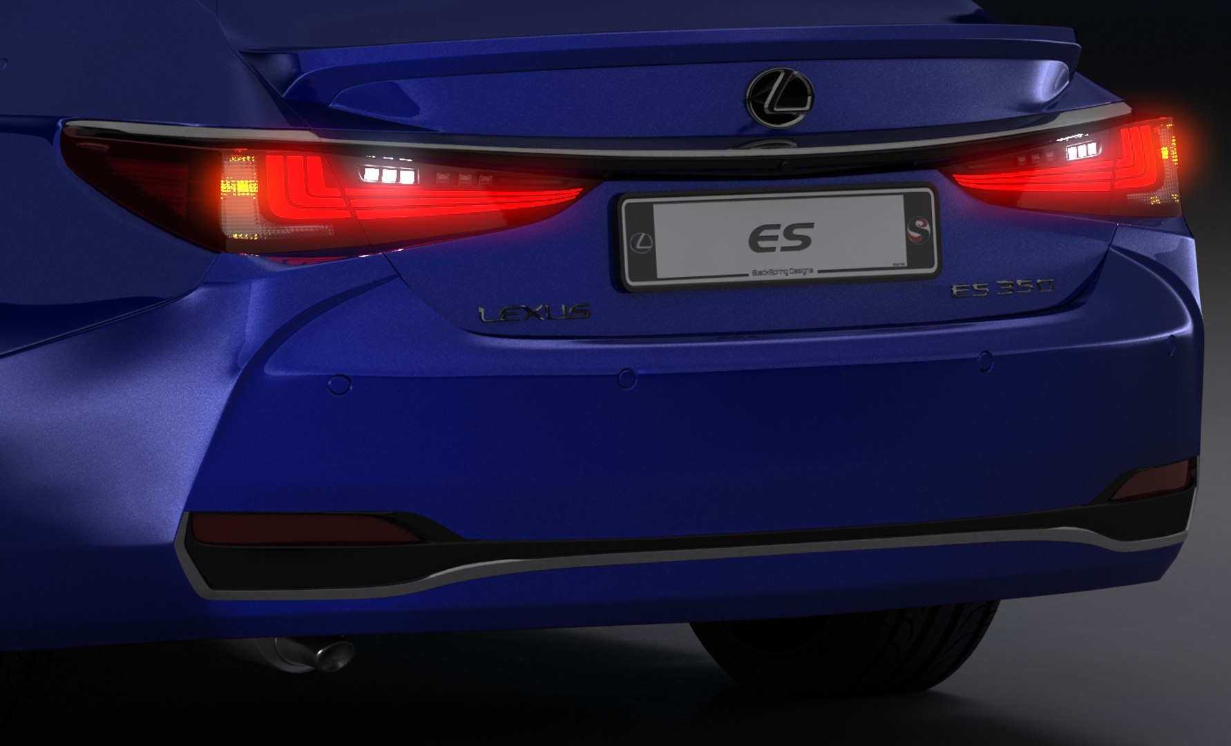 3D Lexus Es 2019 - TurboSquid 1363915