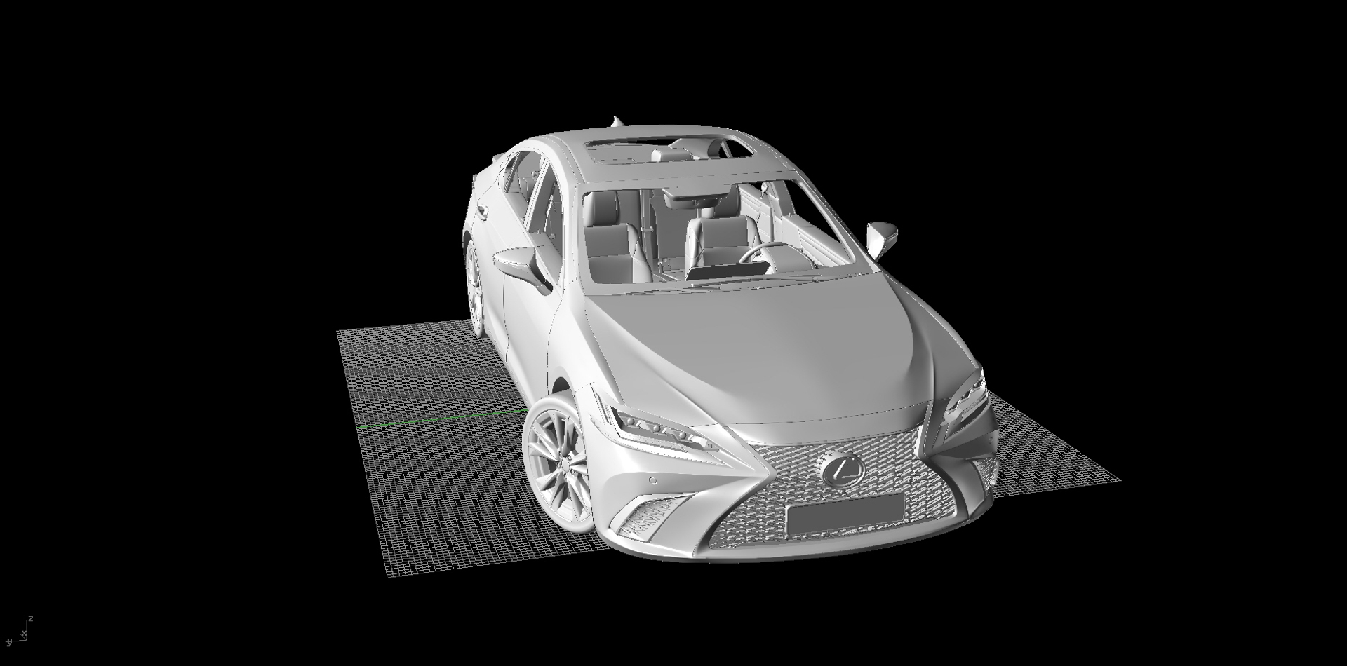 3D Lexus Es 2019 - TurboSquid 1363915
