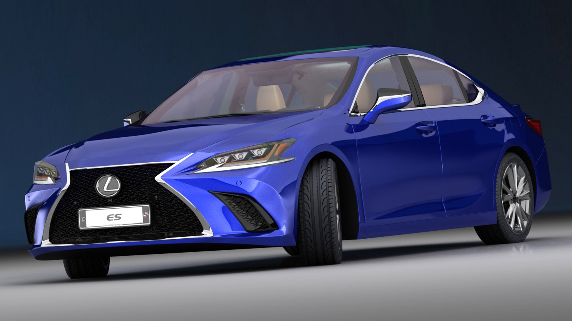 3D Lexus Es 2019 - TurboSquid 1363915