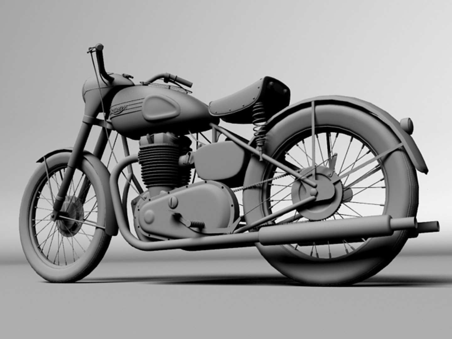 3d Model Triumph 6t