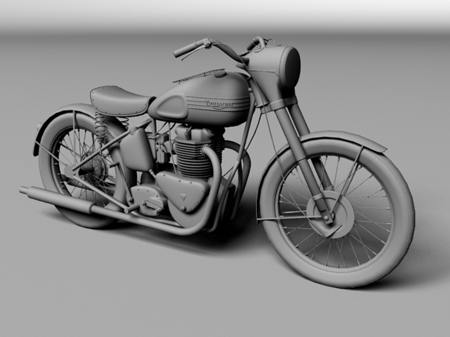 3d Model Triumph 6t