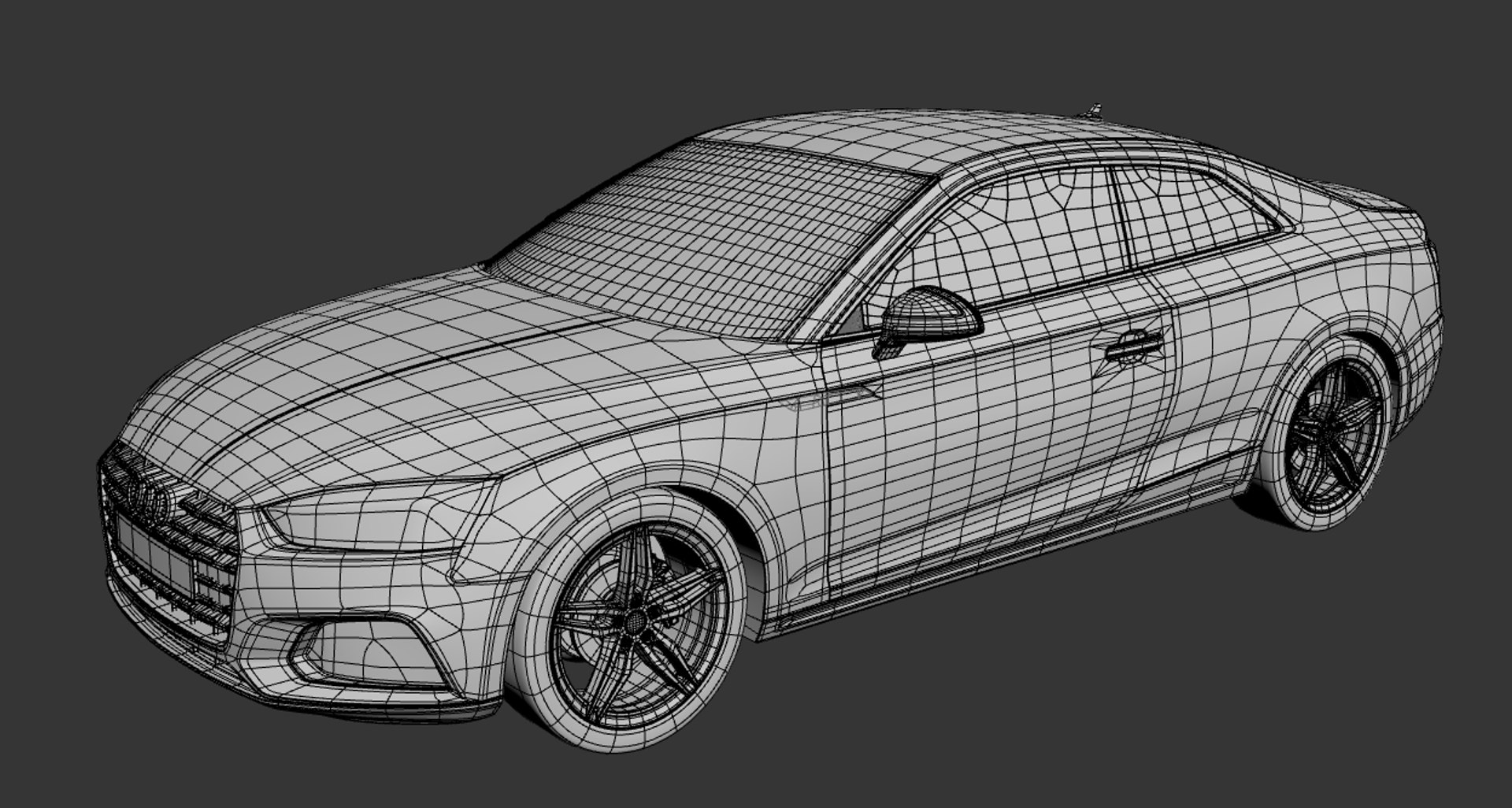 Audi A5 2019 3D Model - TurboSquid 1385791