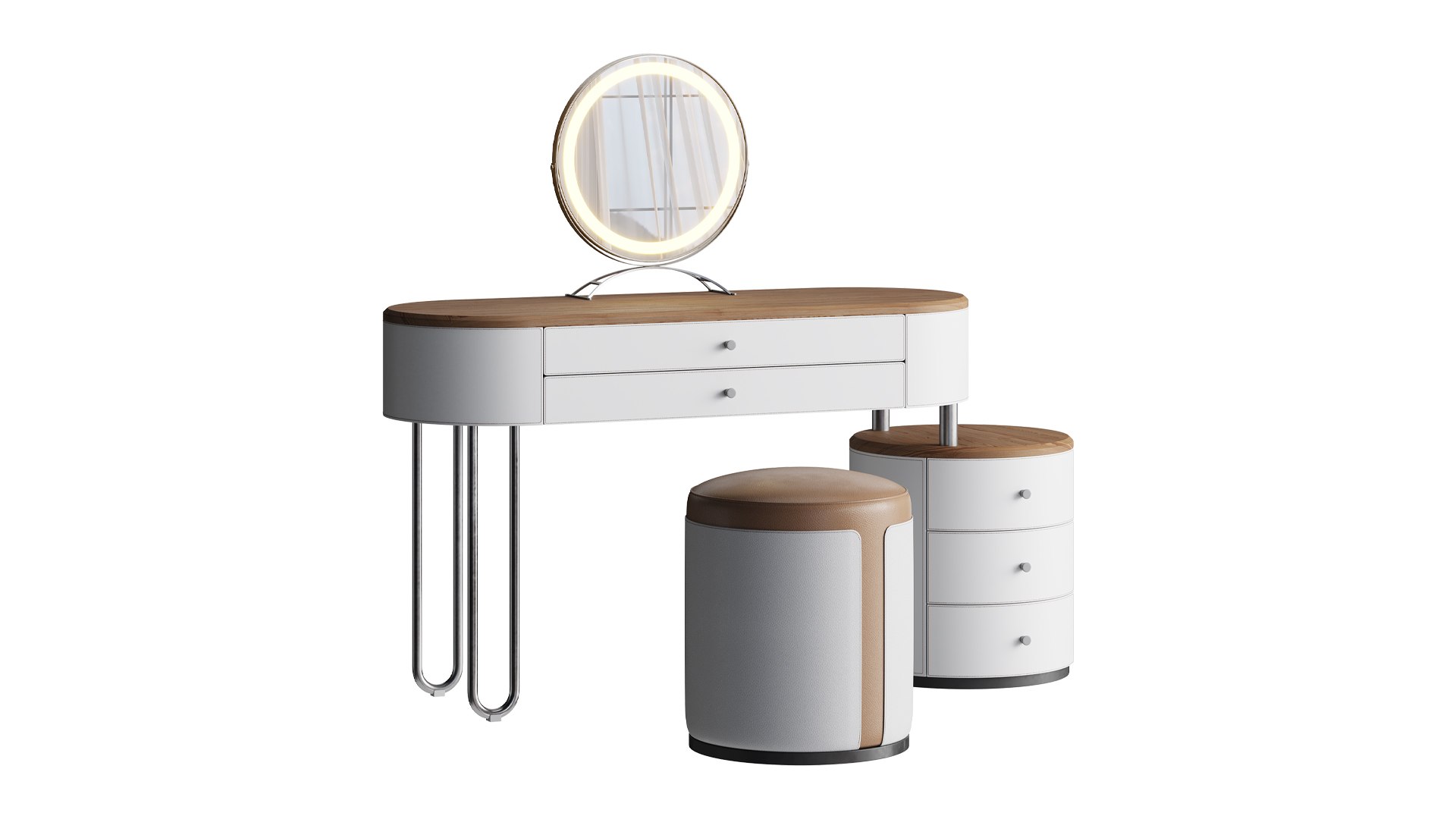 Coiffeuse Maxine 3D Model - TurboSquid 2358084