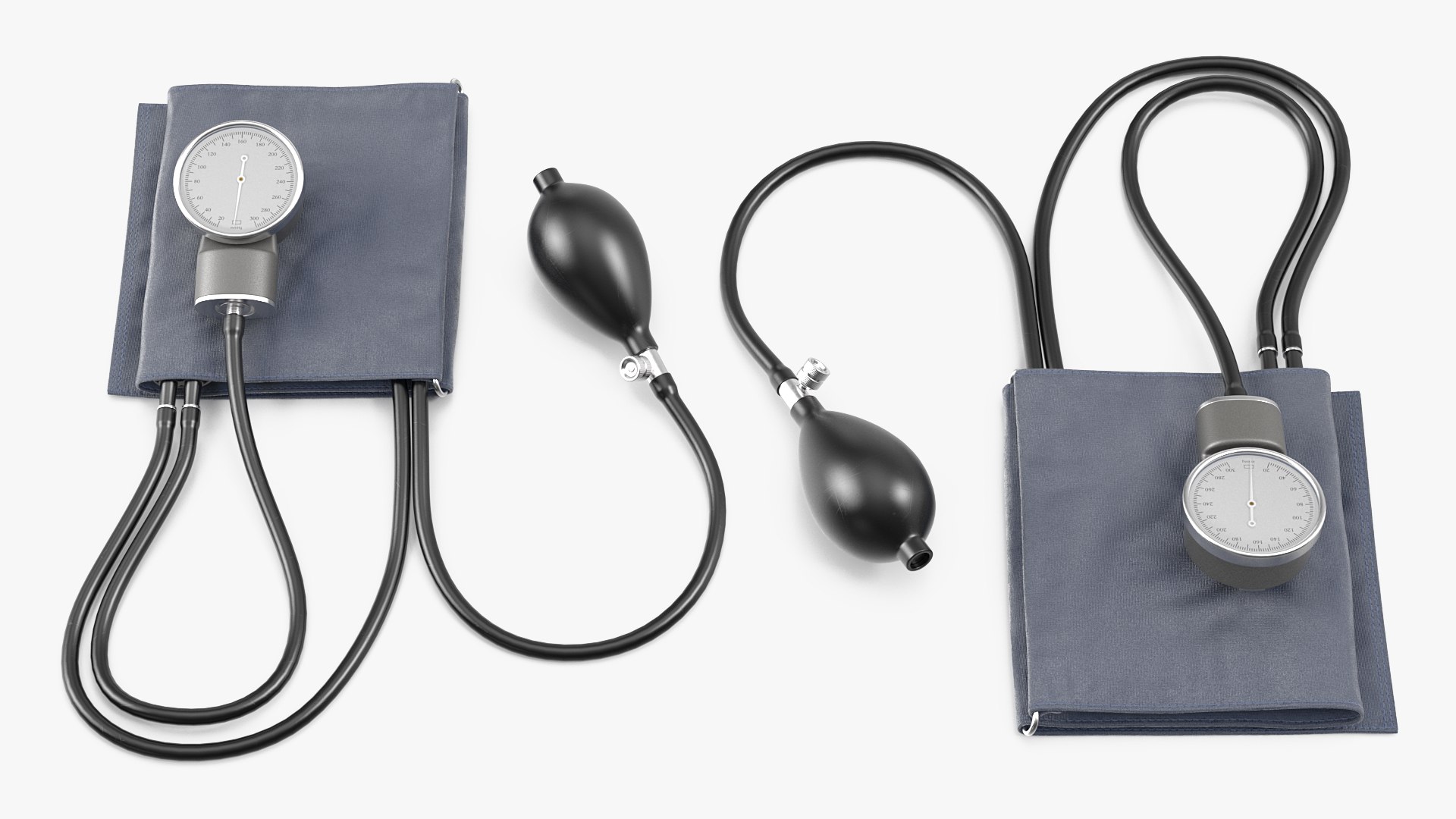 Blood pressure aneroid sphygmomanometer 3D model - TurboSquid 1624428