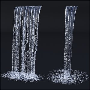 3D Waterfall Models - Browse & Download Formats - TurboSquid